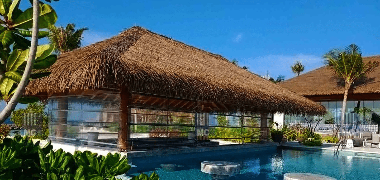 Modern Maldives Resort Design Trends Using Synthetic Kajan Roofing ...